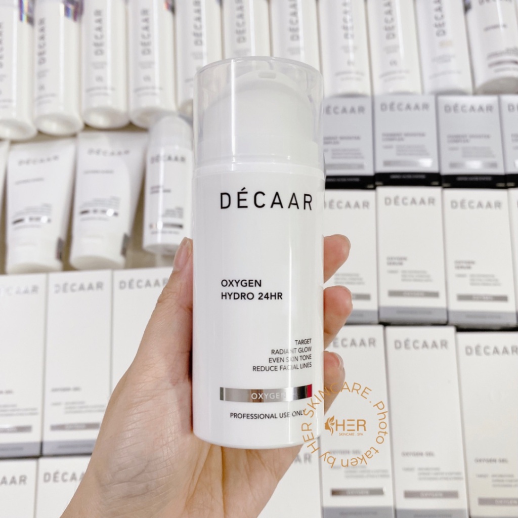 Kem cấp ẩm 24h dẫn xuất oxy tươi Decaar Oxygen Hydro 24hr 100ml - Herskincare | Shopee Việt Nam