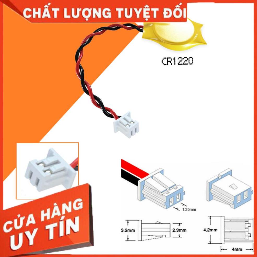 HCM- PIN CMOS CÓ DÂY CR1220 - 3V DÙNG CHO LAPTOP | Shopee Việt Nam