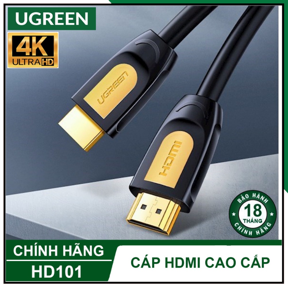Cáp HDMI 1.4 Cao Cấp | UGREEN HD101 Chính Hãng | Shopee Việt Nam