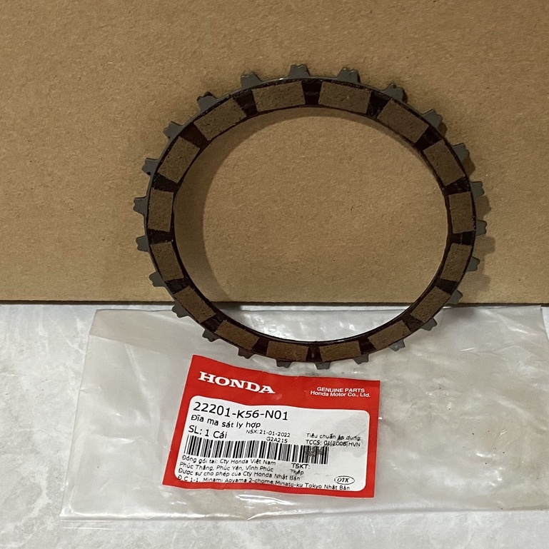 Lá côn | Đĩa ma sát ly hợp WINNER V1 chính hãng Honda (22201-K56-N01 ...