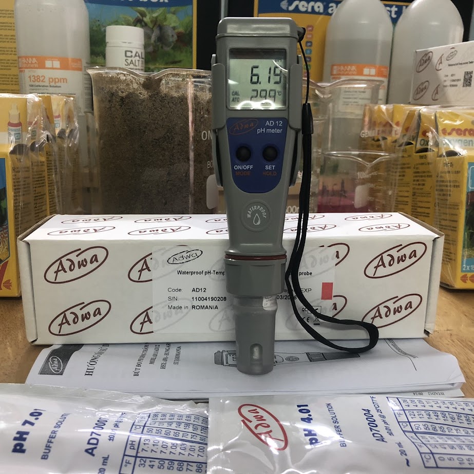 Máy Đo PH nước, model: AD12, Hãng sản xuất: Adwa Instruments | Shopee ...