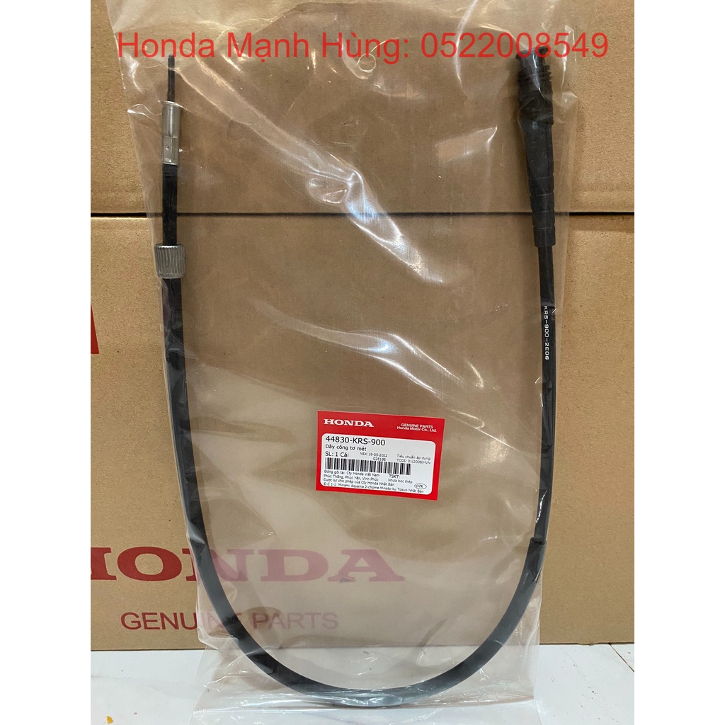 Dây công tơ mét Wave Anpha Cũ (Máy Đen) chính hãng Honda (44830-KRS-900 ...