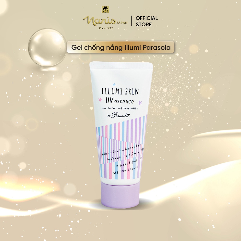 Kem chống nắng Dưỡng da nâng tông dạng gel Naris Parasola Illumi Skin ...