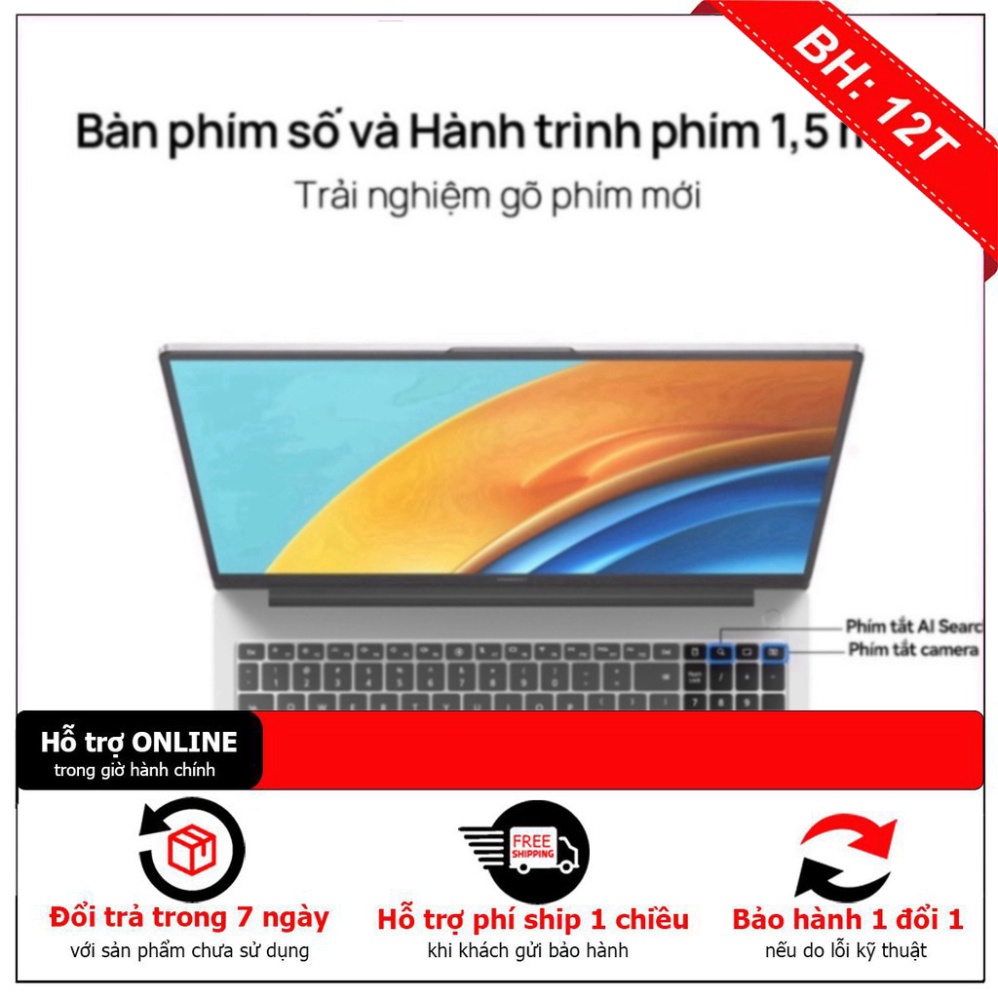 Sale máy tính cá nhân xách tay HUAWEI MateBook D 16 (16GB/512GB ...