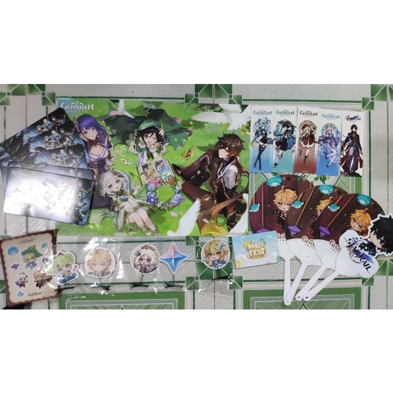 [SẴN-OFFICIAL GOODS] GENSHIN IMPACT Archons Poster - GI Poster Tứ Thần ...