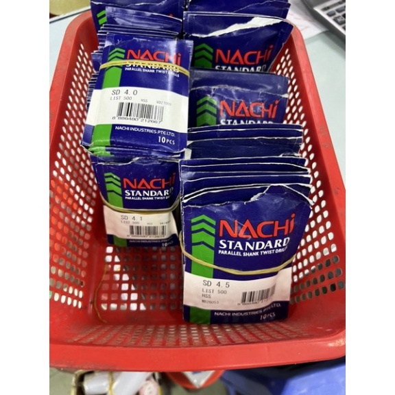 (Chính hãng) Khoan thép Nachi List 500 từ phi 3,1mm-4mm | Shopee Việt Nam