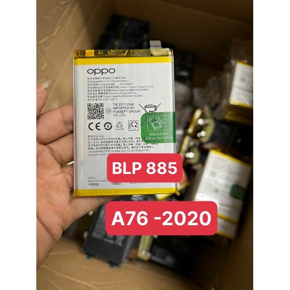 Pin Oppo A76 2020 ( BLP 885 ) zin hãng | Shopee Việt Nam
