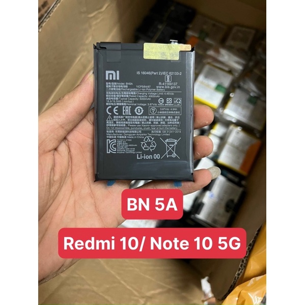 Pin Xiaomi Redmi 10/Redmi Note 10 ( BN 5A ) zin hãng | Shopee Việt Nam