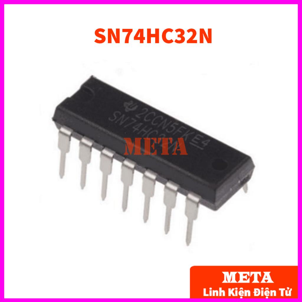 SN74HC32N Dip 14 Chân Cắm - SN74HC32 74HC32 HC32 7432 | Shopee Việt Nam