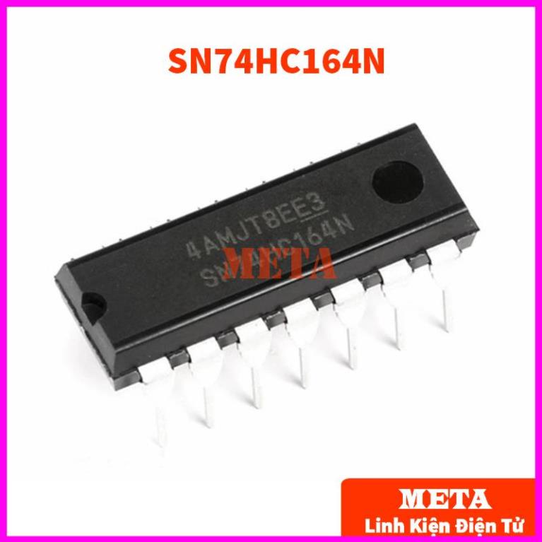 SN74HC164N Dip 14 Chân Cắm - SN74HC164 74HC164 HC164 74164 Cổng Si Tốc ...