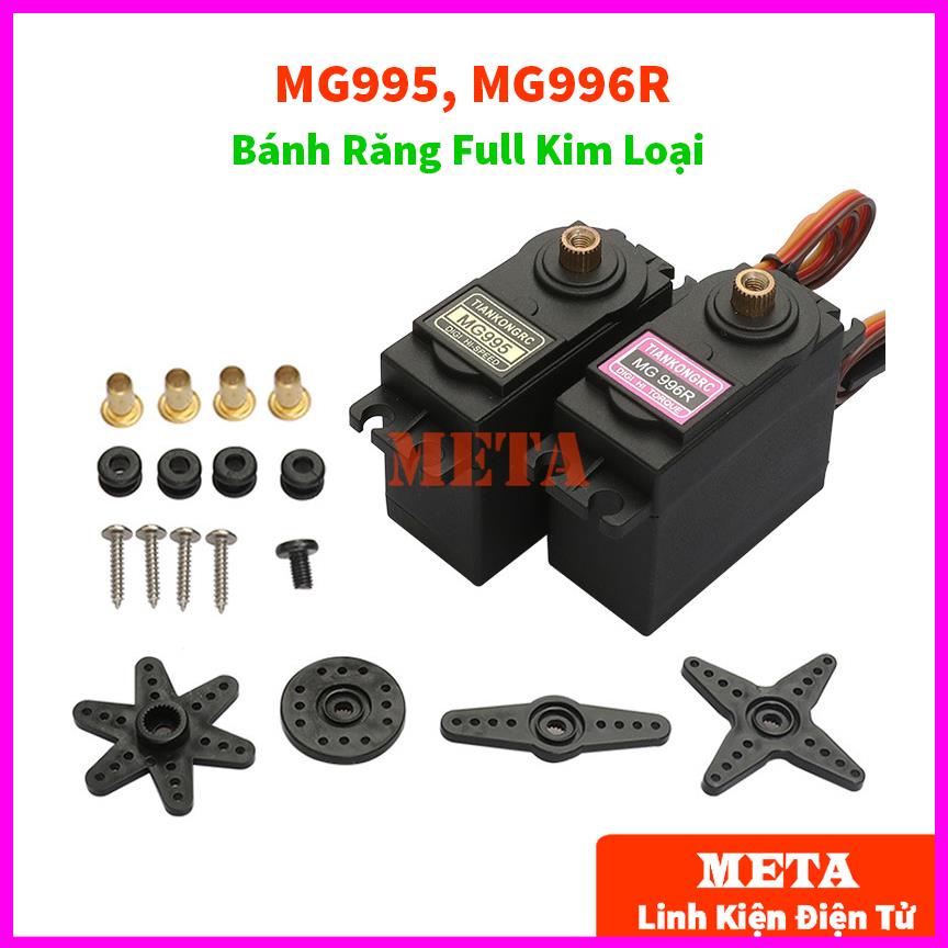 Động Cơ Servo MG995 MG996 / MG996R Full 100% bánh răng kim loại góc ...