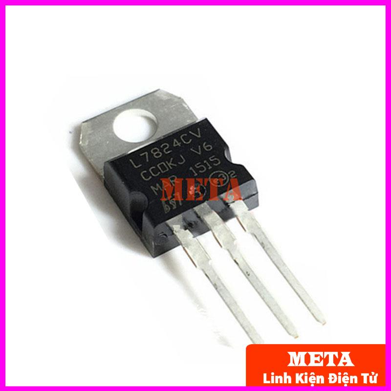 IC Ổn Áp Nguồn 24V 7824 L7824 L7824CV LM7824 7824CV 1.5A TO-200 Chân Cắm | Shopee Việt Nam