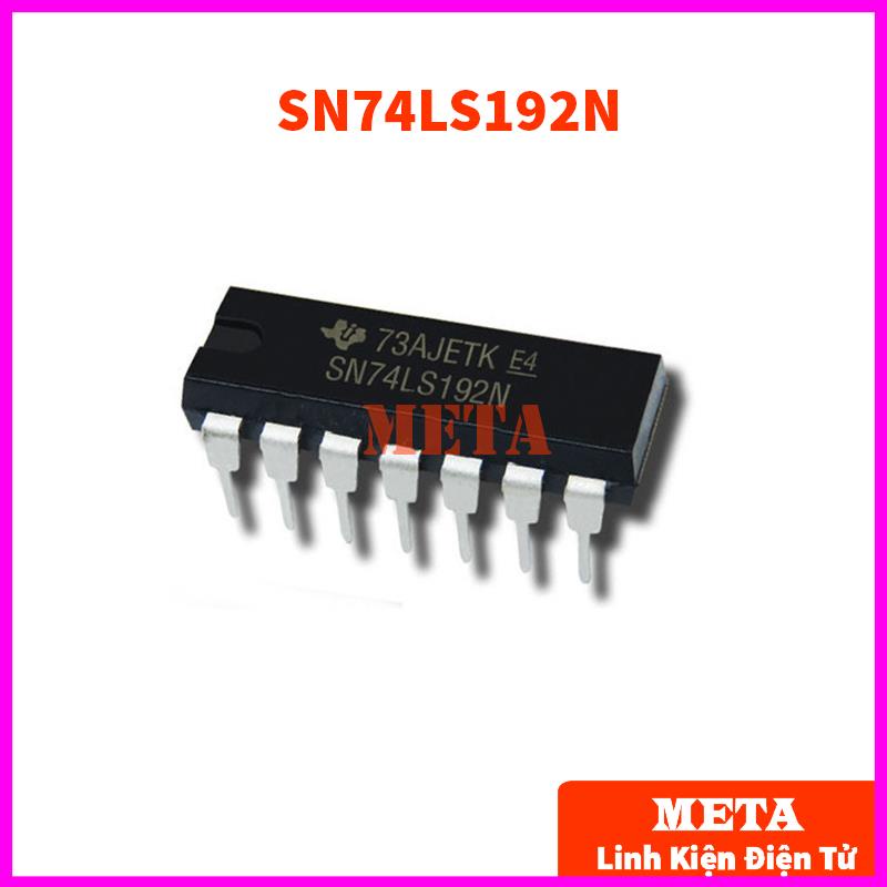 SN74LS192N DIP 14 Chân Cắm - SN74LS192 74LS192 74192 LS192 | Shopee Việt Nam