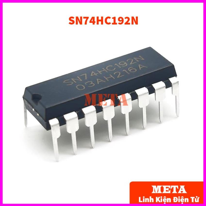 SN74HC192N Dip 16 Chân Cắm - SN74HC192 74HC192 HC192 74192 | Shopee ...