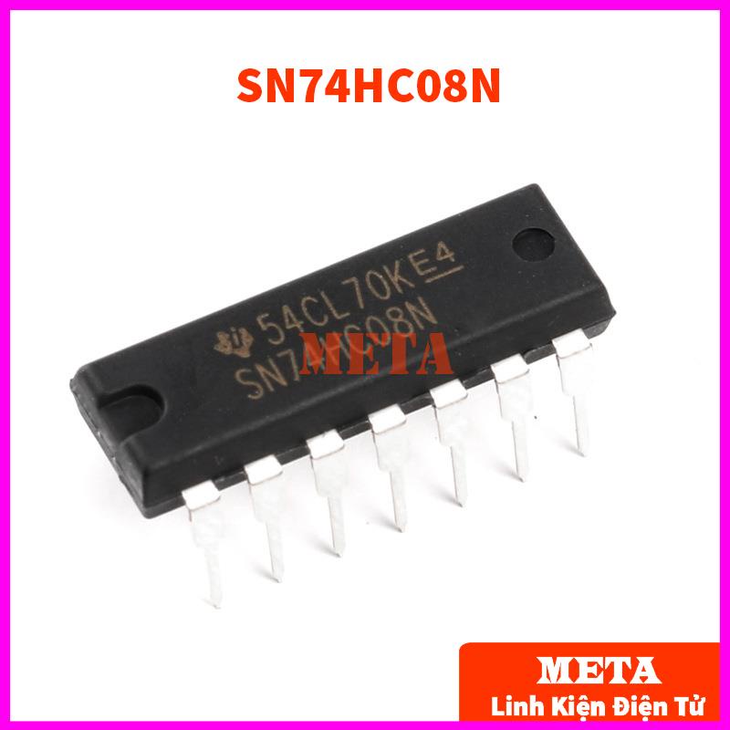 SN74HC08N Dip 14 Chân Cắm - SN74HC08 74HC08 HC08 7408 | Shopee Việt Nam