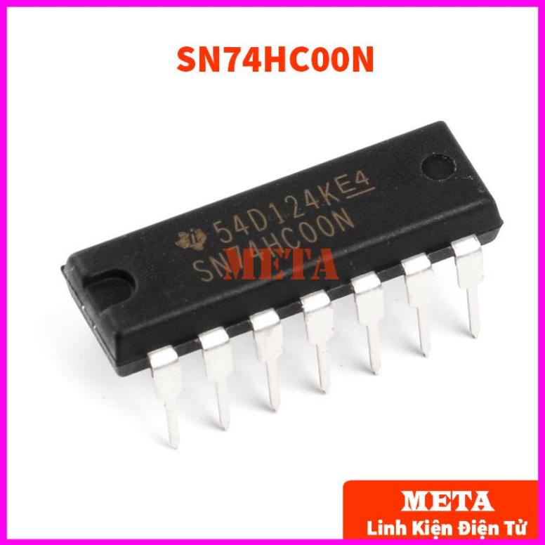 SN74HC00N DIP 14 Chân Cắm - SN74HC00 74HC00 7400 HC00 | Shopee Việt Nam