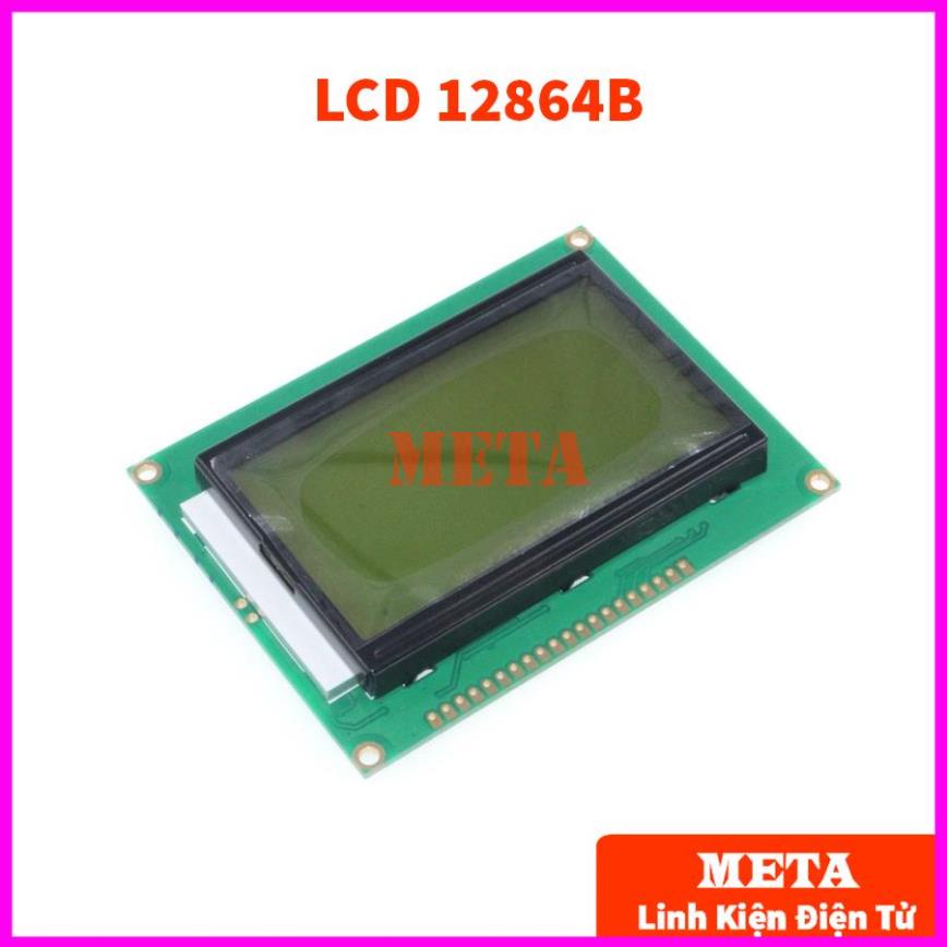 Màn Hình LCD 12864B màu xanh lá cây - LCD 12864, LCD12864, LCD12864B ...