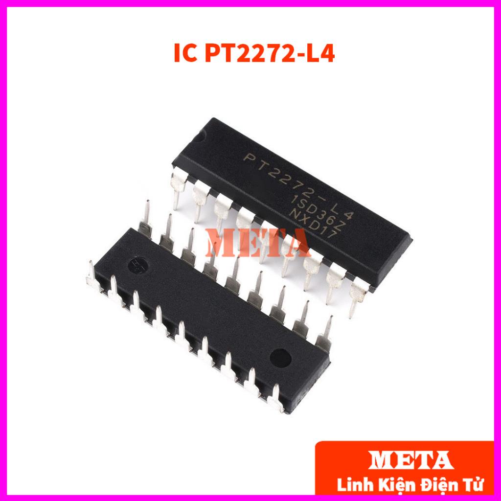 IC PT2272-L4 Dip 18 thu giải mã thu tín hiệu RF không dây - Có chốt tín hiệu ON/OFF | Shopee ...