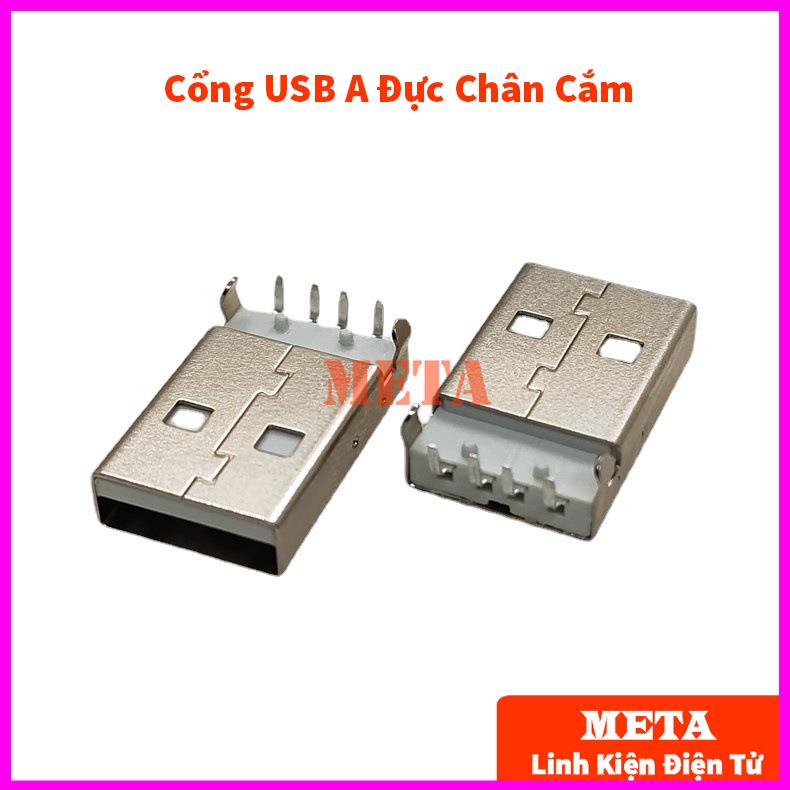 Cổng USB A/B/Micro/Mini Đầu Đực/Cái Chân Cắm/Dán (Đầu USB, USB A, USB B ...