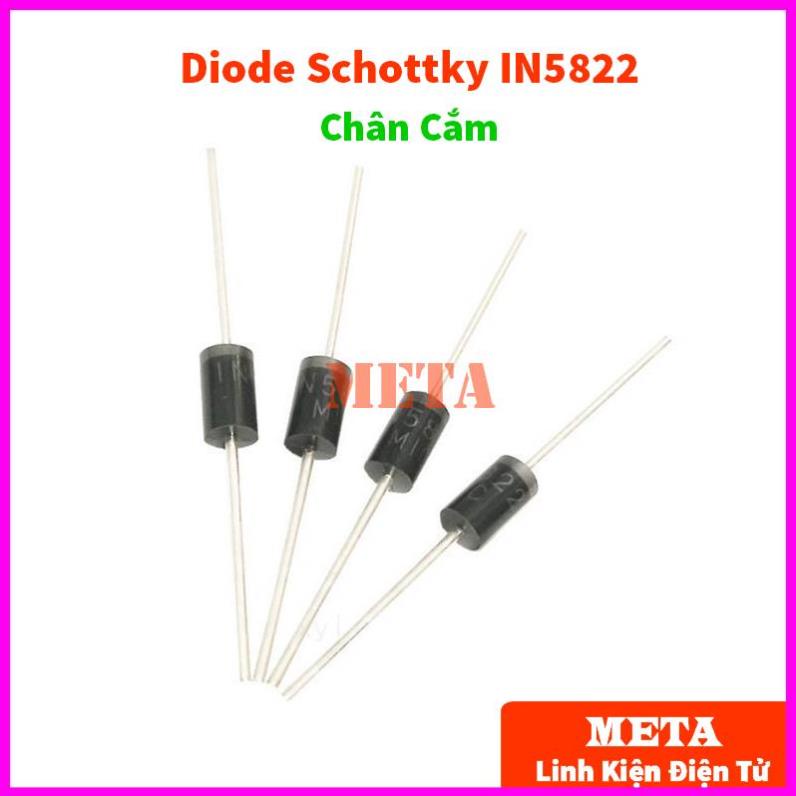 [Túi 5 Con] 1N5822 - Diode Schottky IN5822 3A/40V DO-41 Chân Cắm - Chất ...
