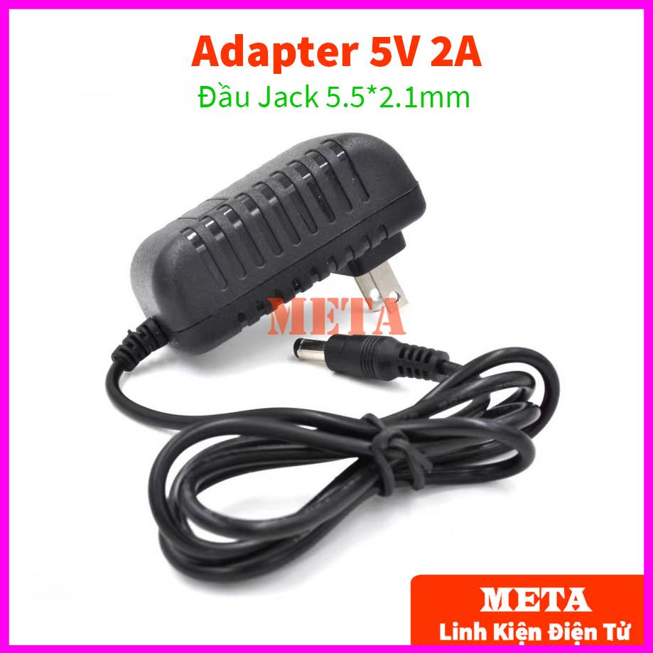 Nguồn Adapter 5V 2A Đầu Jack 5.5*2.1mm - Bộ nguồn chuyển đổi 5V 2A ...