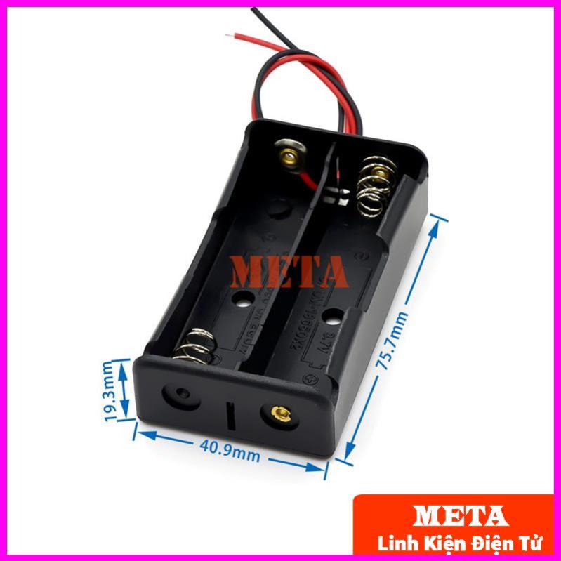 Đế Pin 18650 1/2/3/4 Pin Nối Tiếp Không Nắp - Đế 1 Pin 18650, Đế 2 Pin ...