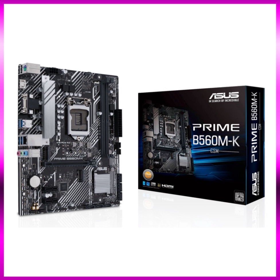 Main ASUS Prime B560M-A 4 khe ram - GIGABYTE B560M H 2 khe ram chính ...