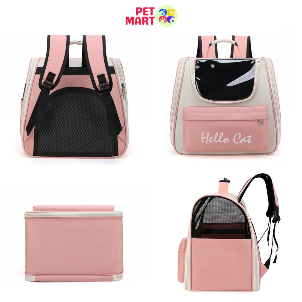 Balo cho mèo chó thú cưng size lớn Hello Cat petmartshop | Shopee Việt Nam