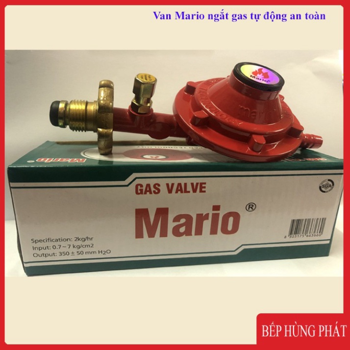 Van gas Mario ngắt gas tự động an toàn cao hàng chính hãng | Shopee ...