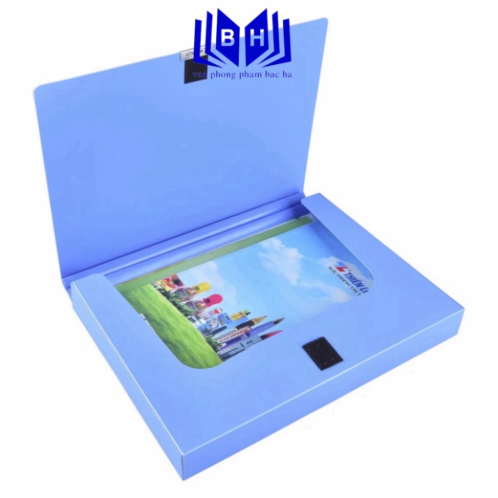 Bìa hộp PP 35- A4 FO-BF04 - Bìa hộp 3.5cm - File hộp PP - Cặp hộp Thiên ...