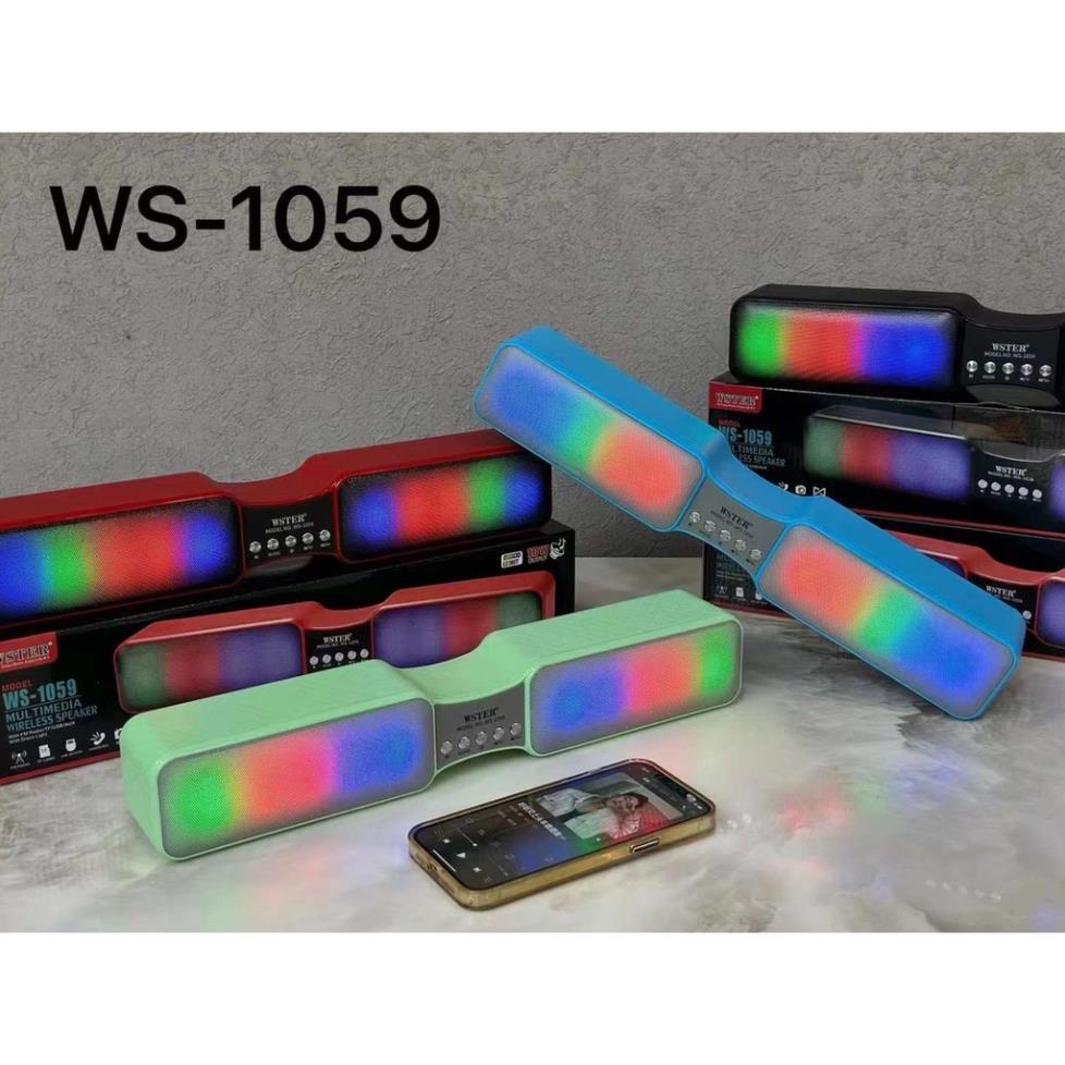 Loa Bluetooth Wster Ws-1059 ( 2 Loa ) | Shopee Việt Nam