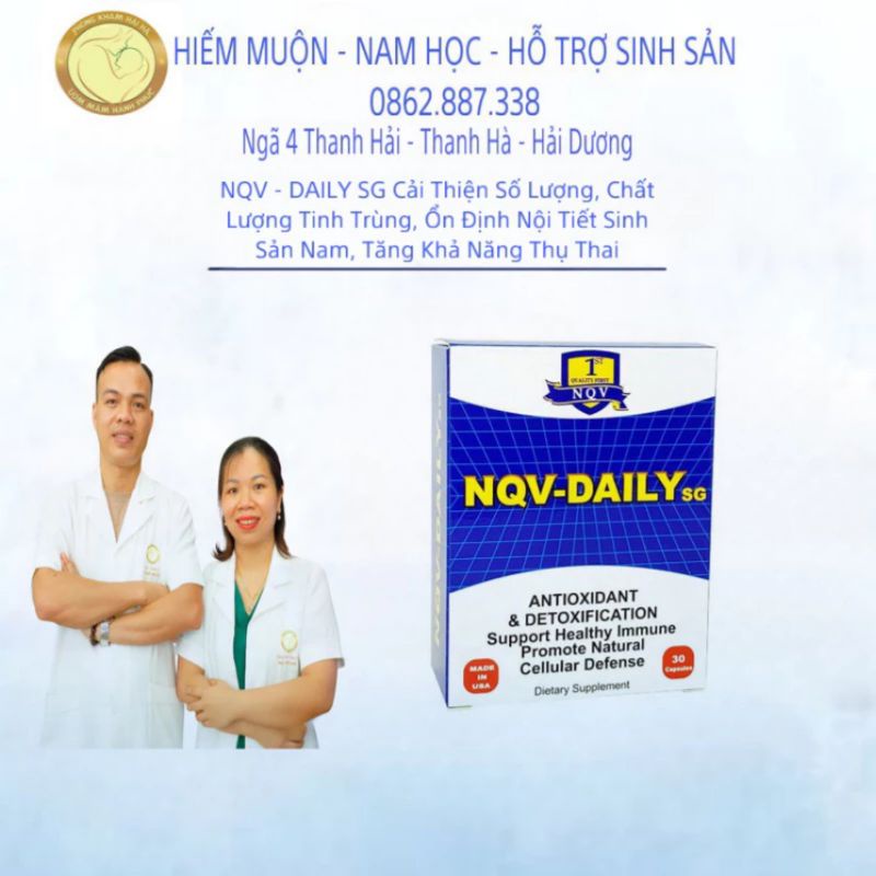 [CHÍNH HÃNG] NQV Daily SG 30v - cải thiện sinh sản nam giới | Shopee ...