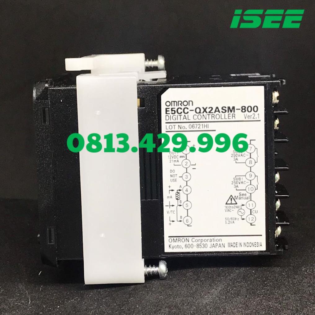 Đồng hồ nhiệt độ Omron E5CC-QX2ASM-800, E5CC-RX2ASM-800, E5CC-CX2ASM-800OMI ISVN | Shopee Việt Nam