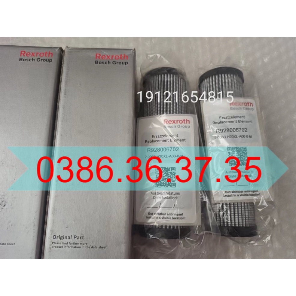 Lọc dầu chính hãng, Lọc dầu thủy lực Rexroth, R939059247 R939059246 ...