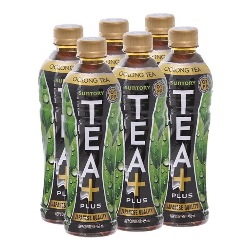 Lốc 6 Chai Trà OLong TeaPlus 455ml | Shopee Việt Nam