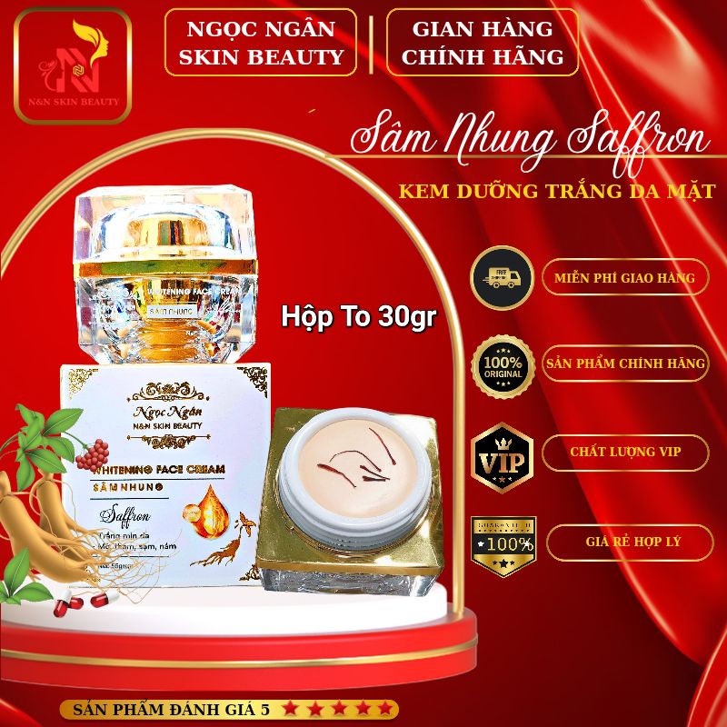FACE SÂM NHUNG SAFFRON ( FACE NGỌC NGÂN CAO CẤP) | Shopee Việt Nam