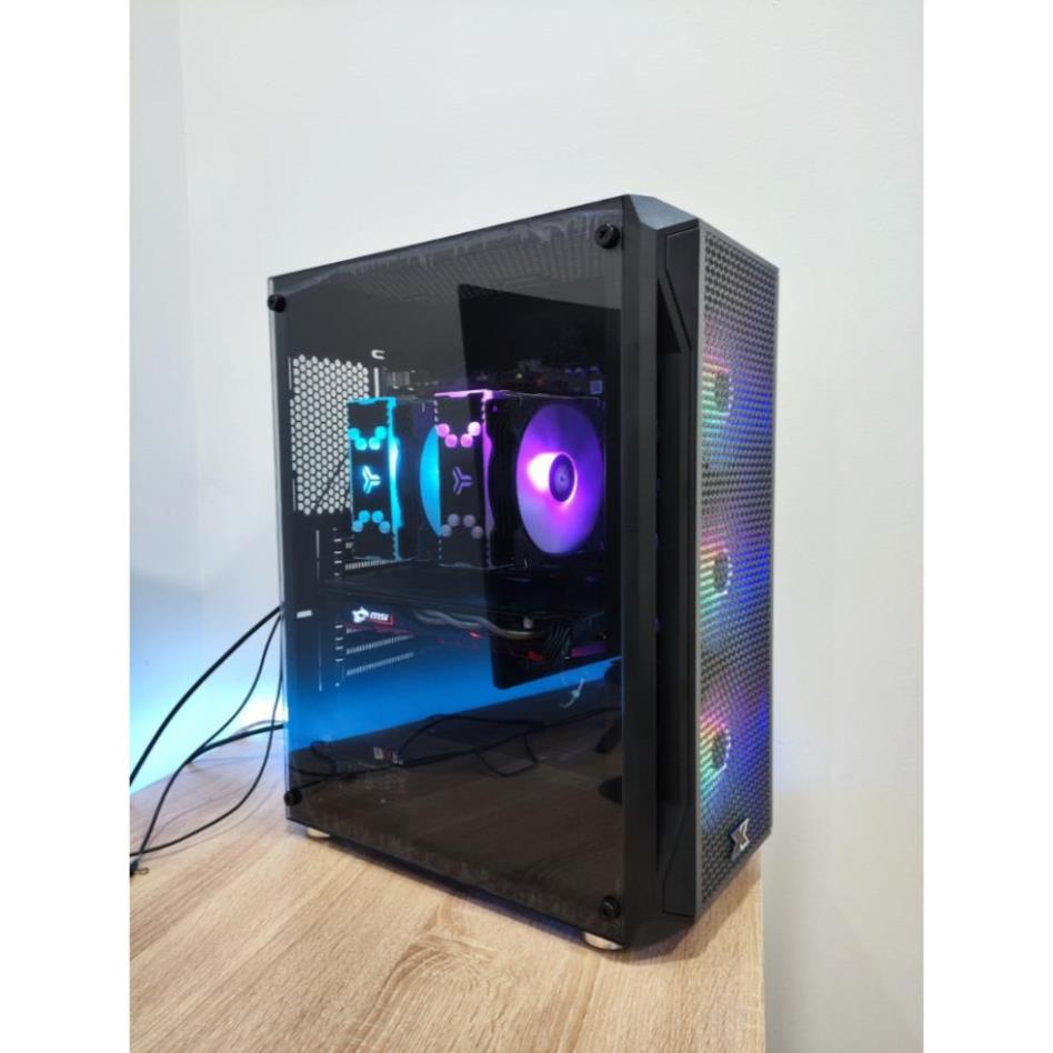 Vỏ XIGMATEK GAMING 3F sẵn 3 fan led RGB | Shopee Việt Nam