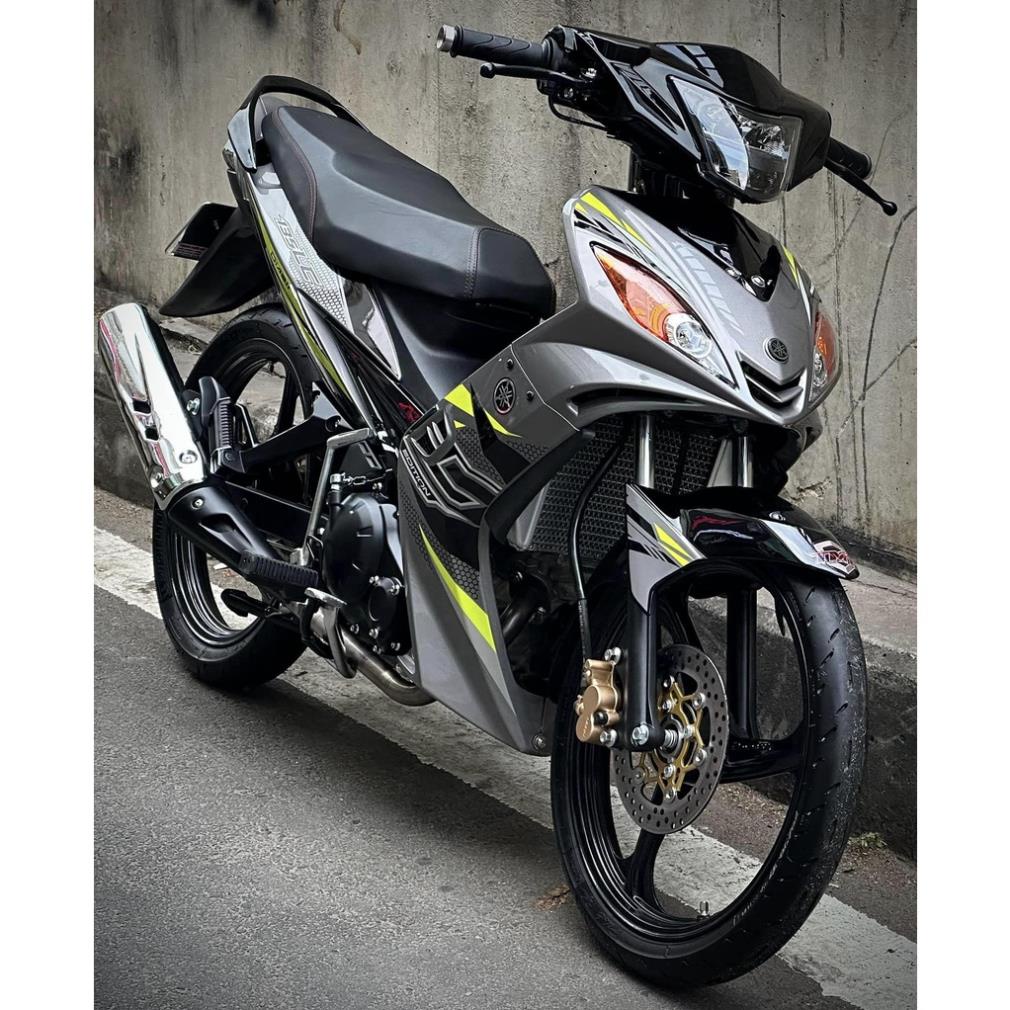 [FreeShip] [Ảnh thật] Tem rời Exciter 2010 - Mẫu LC135 tổ ong xám xanh ...