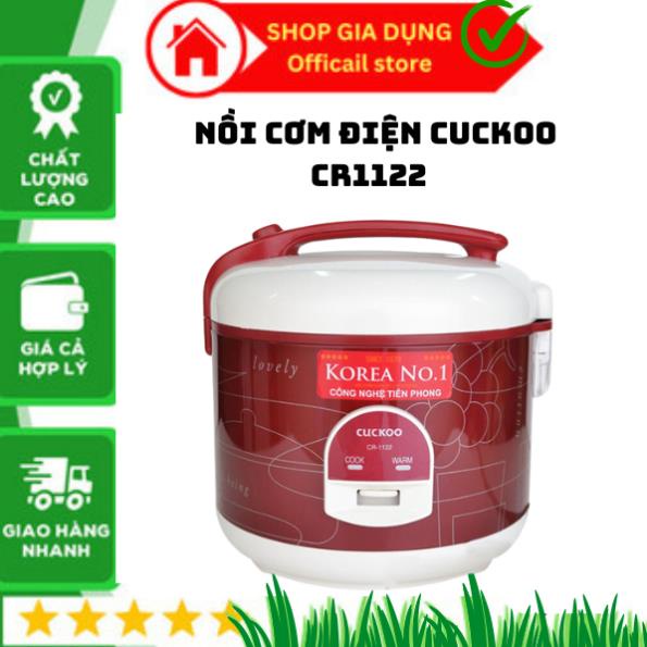 Nồi Cơm Điện Cuckoo CR1122 2.0 Lít 2L Hàng Chính Hãng, nồi cơm điện hàn ...
