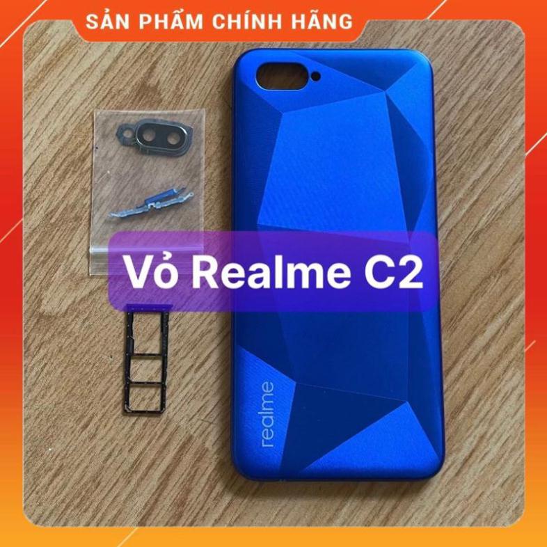 Vỏ và xương máy Oppo Realme C2 (vỏ đã bao gồm kính cam và khay sim chưa ...