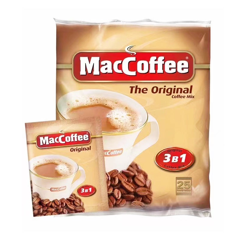Cà phê nhập khẩu Malaysia MacCoffee trắng hòa tan 3 trong 1 chính hãng ...
