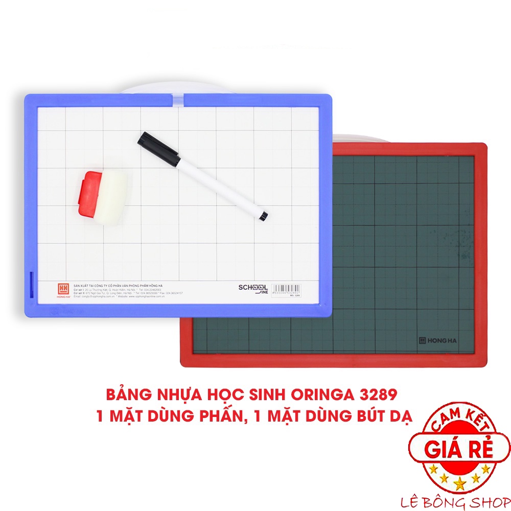 Bảng học sinh Friendly dùng bút và phấn Hồng Hà - 3289 | Shopee Việt Nam