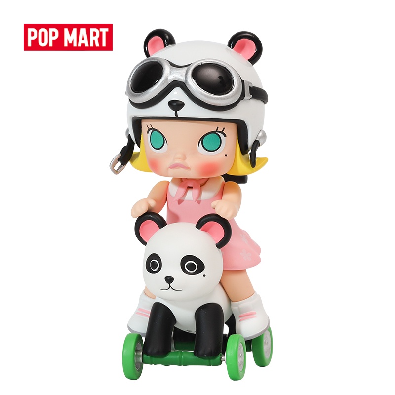 POP MART Molly Panda Figurine Tượng Gấu Trúc molly pop mart molly ...