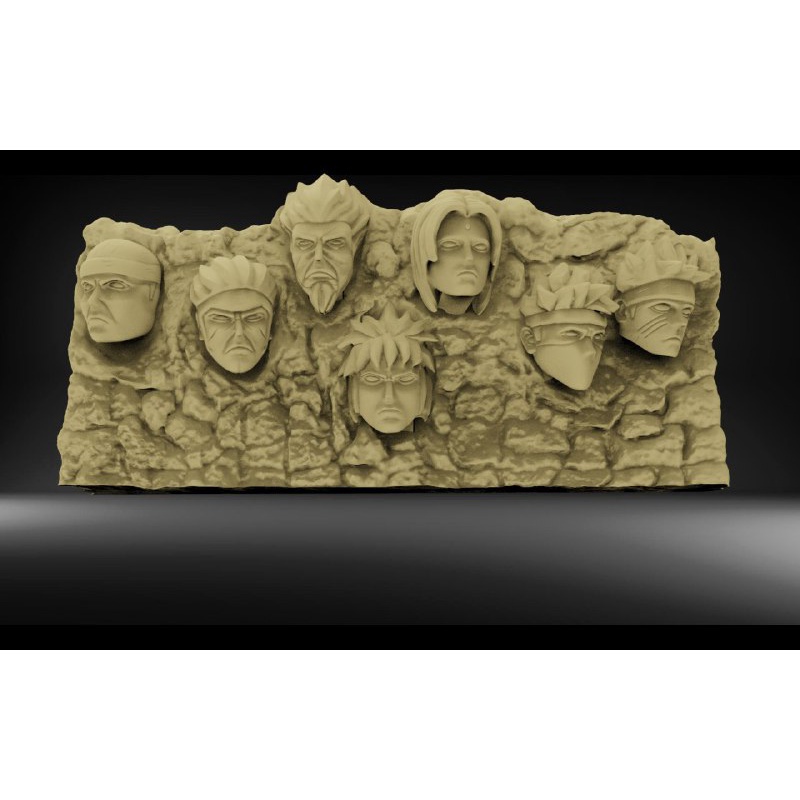 [Không phải Mô Hình] File in 3D Konoha Naruto Wall | Shopee Việt Nam
