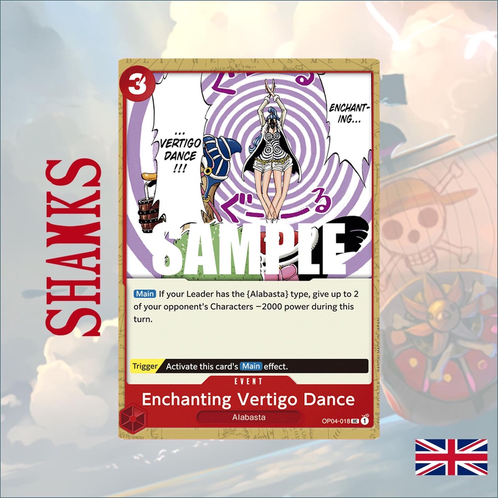 [Thẻ bài One Piece TCG] Enchanting Vertigo Dance - OP04-018 - Uncommon | Shopee Việt Nam