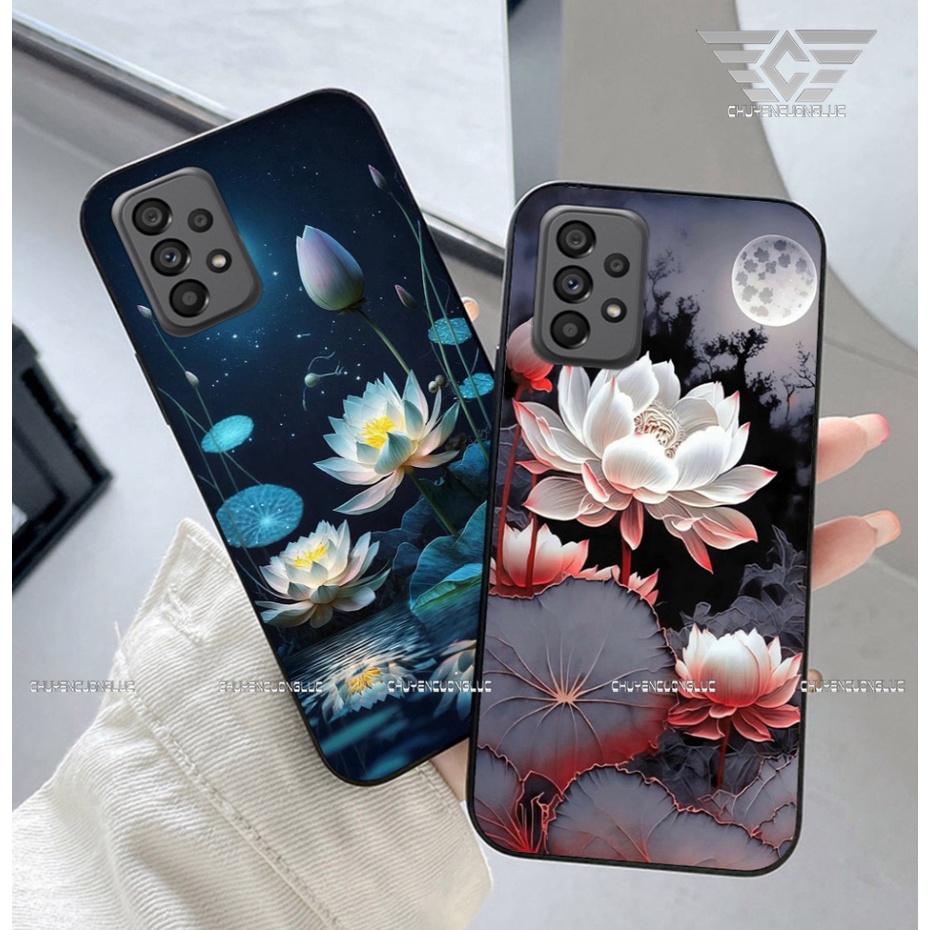 Ốp lưng Samsung a33 5G / ss a53 5G / ss a73 5G / ss a13 4G / ss a23 4G in hình hoa sen tài lộc ...