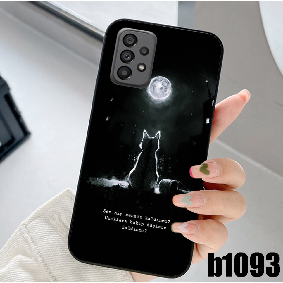Ốp lưng Samsung a33 5G / ss a53 5G / ss a73 5G / ss a13 4G / ss a23 4G in hình chú mèo đen trắng ...