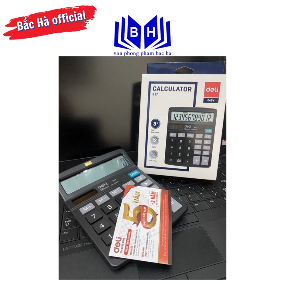 MÁY TÍNH 8 SỐ DELI E837 - Máy tính để bàn | Shopee Việt Nam
