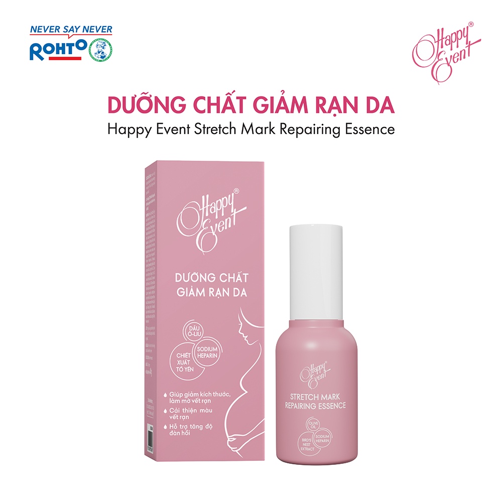 Serum mờ rạn da và cấp ẩm chuyên sâu Happy Event Stretch Mark Repairing ...