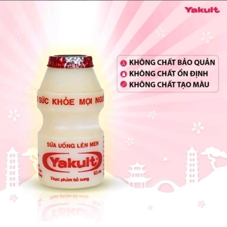 Thùng 5 lốc (25 chai) sữa uống lên men yakult (date mới) | Shopee Việt Nam